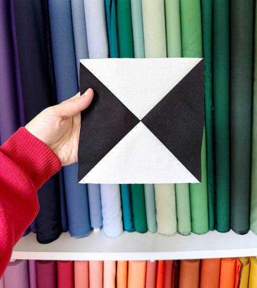 How to Make and Trim Quarter Square Triangles!