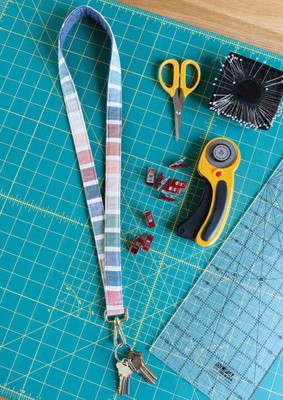 Quilted Lanyard