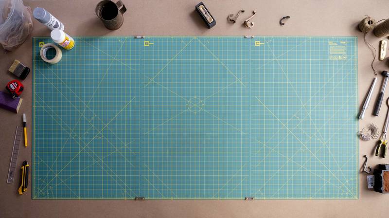 OLFA RM-CLIPS/2 23" x 70" Self-Healing Rotary Mat Set – OLFA.com