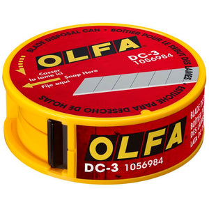 OLFA DC-4 Blade Disposal Can with Mounting Hole – OLFA.com