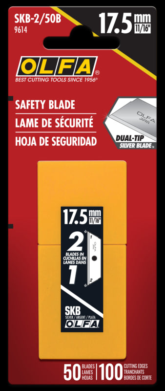 OLFA SKB-2 Dual-Edge Safety Blades - 5, 10, or 50 Packs – OLFA.com