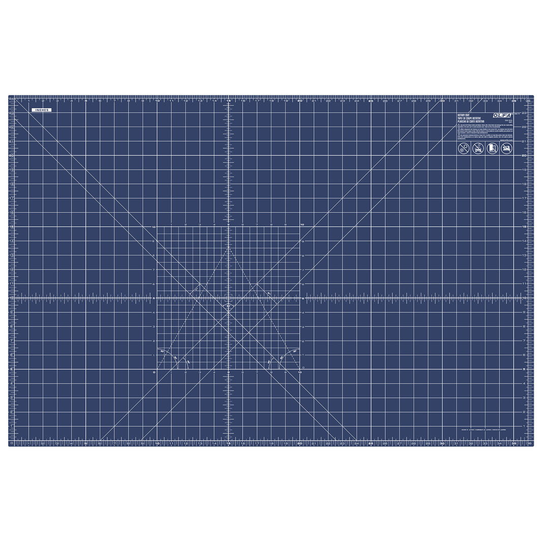 OLFA RM-MG/NBL 24"x36 Double-Sided, Self-Healing Rotary Mat
