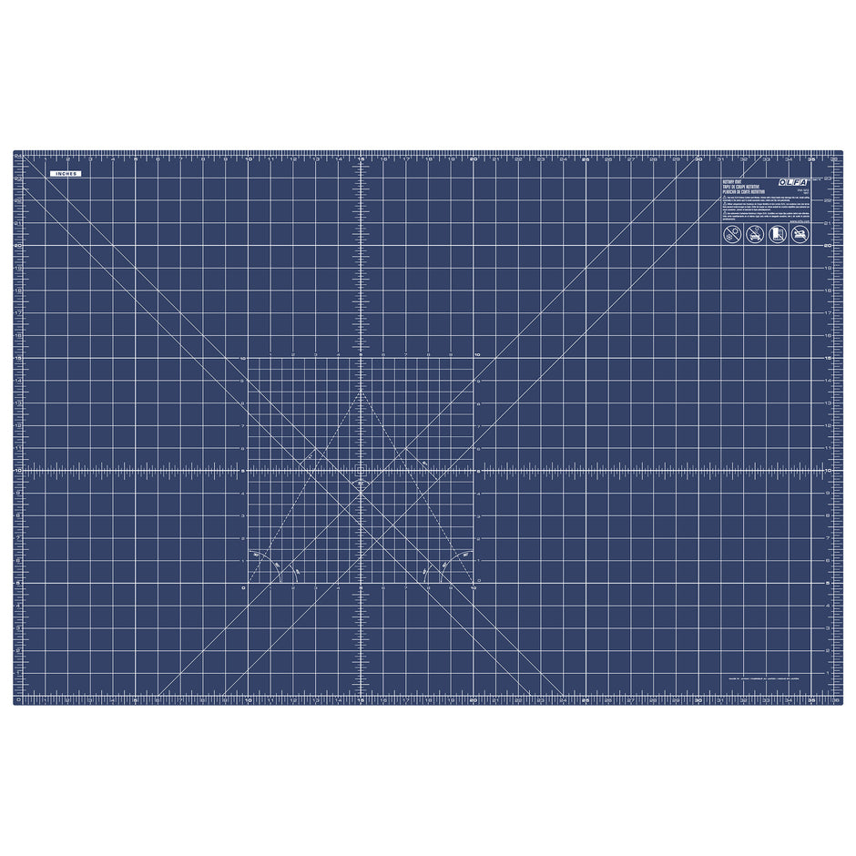 OLFA RM-MG/NBL 24"x36 Double-Sided, Self-Healing Rotary Mat