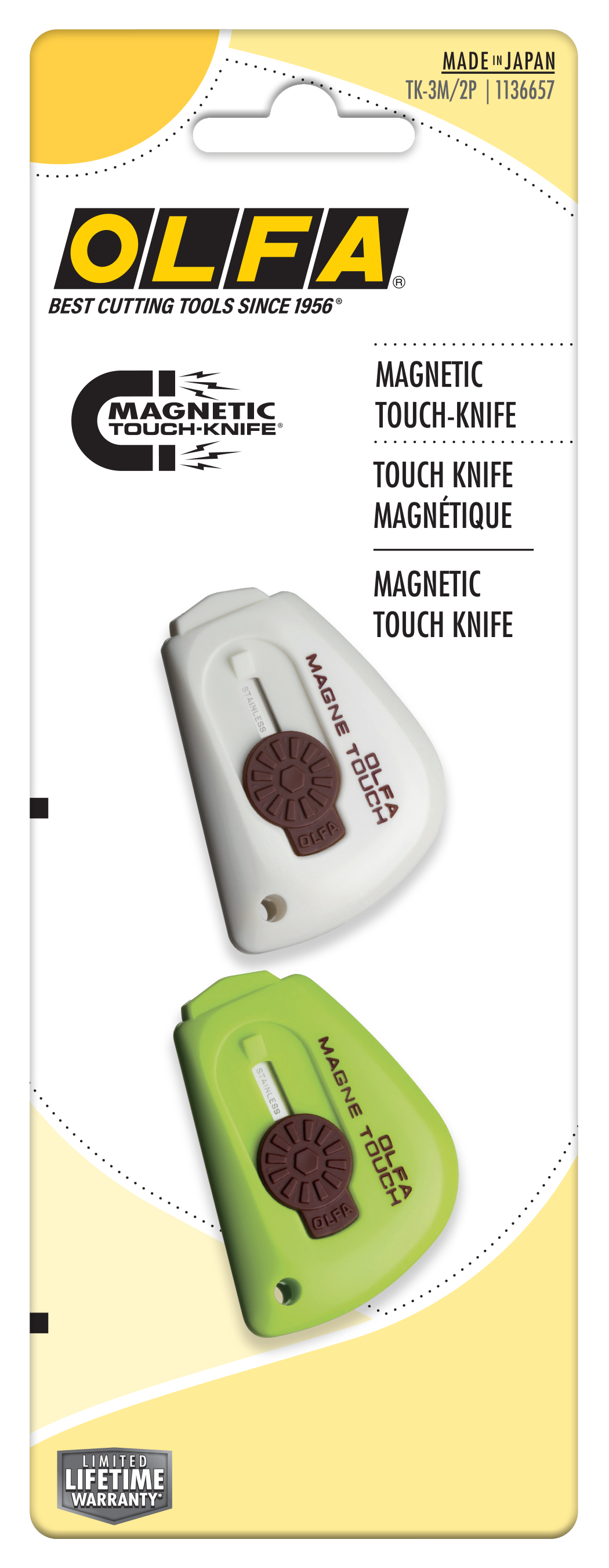 OLFA TK-3M/2P Magnetic Touch Knife, 2pk – OLFA.com
