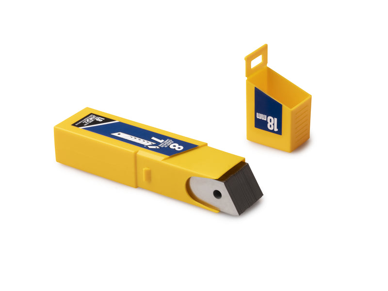 OLFA 18mm LB Silver Snap Blades - 5, 10, 50 or 100 Packs – OLFA.com