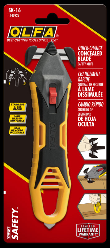 OLFA SK-16 Quick-Change Concealed Blade Safety Knife – OLFA.com