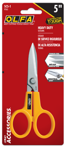 OLFA 5-Inch SCS-1 Serrated-Edge Stainless Steel Scissors – OLFA.com
