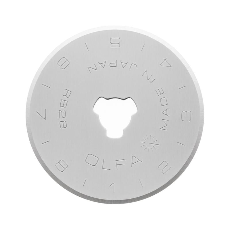 OLFA 28mm RB28 Tungsten Steel Rotary Blade - 2, 5, or 10 Packs – OLFA.com