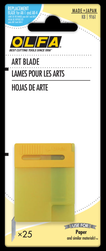 OLFA KB Multi-Purpose Art Blades, Pack of 5 or 25 – OLFA.com